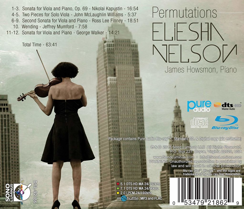 ELIESHA NELSON - Permutations - Pure Audio Recordings