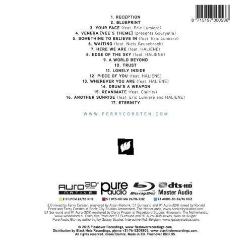 Ferry Corsten - Blueprint - Pure Audio Recordings